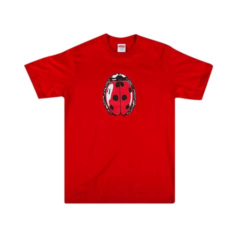 Buy Supreme Ladybug T Shirt Red Ss18t39 Red Goat