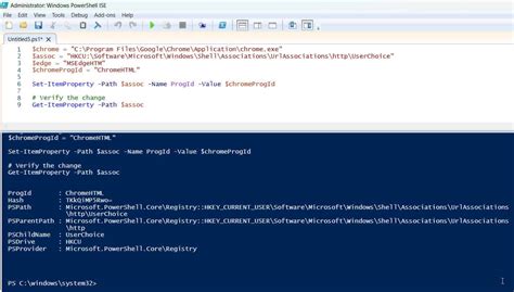 how to set default browser using powershell powershell faqs