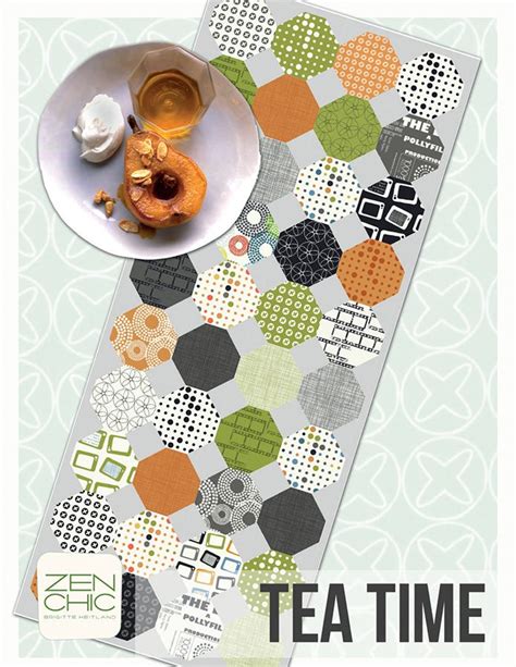 Reel Time Tea Time Quilt Pattern Free Pdf By Zen Chic Fat Quarter Shop