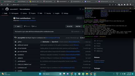 Taking My First Step Into Open Source To Make My First Contribution No