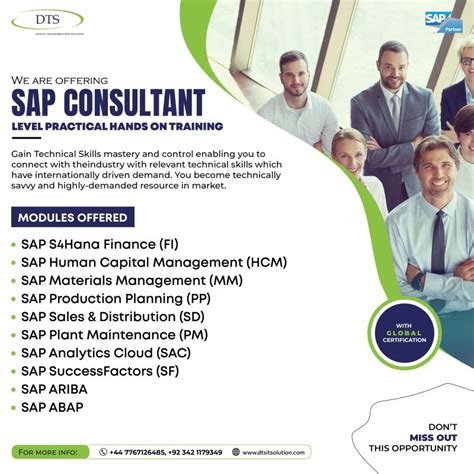 Dts Sap Saperp Saptraining Sapconsultant Skillsdevelopment Digital Transformation