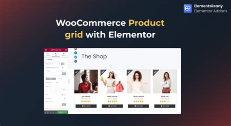 Woocommerce Product Grid With Elementor Elementsready