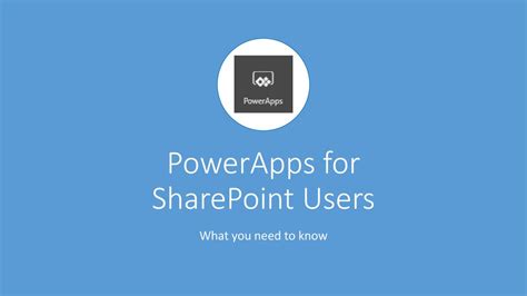 PowerApps For SharePoint Users Ppt Download