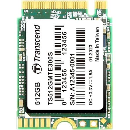 Amazon.co.jp: Micron 512GB 2400 M.2 2230 NVMe PCIe 4.0x4 SSD ...