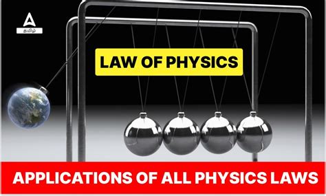 Laws Of Physics And Applications Of All Physics Laws