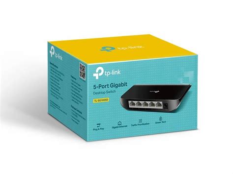 Tp Link Port Gigabit Desktop Switch Gbps Mbps At Piece In Lucknow