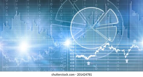 그래프와 다이어그램이 있는 최첨단 파란색 배경 스톡 일러스트 174312014 Shutterstock