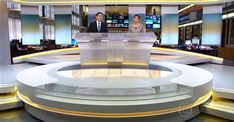 Jornal Nacional Cenários de telejornais da Rede Globo ganham prêmio