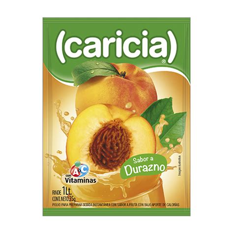 JUGO EN POLVO CARICIA SOB 25 G Supermercados Stock