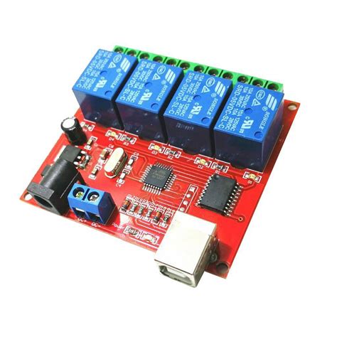 Módulo De Usb De 4 Canales De 5v Interruptor Usb De Computadora
