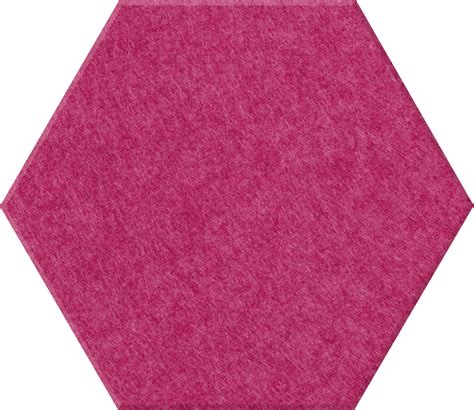 Raspberry Hex Felt Right
