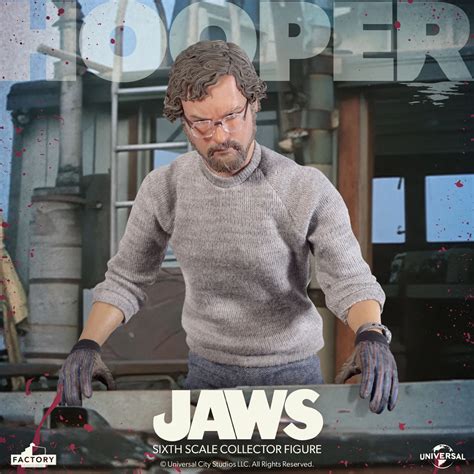 Factory Entertainment Jaws Matt Hooper 16 Scale Action Figure Mad