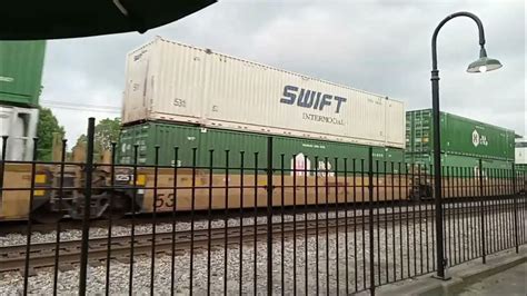 Northbound Ns Intermodel At Glendale Oh Youtube