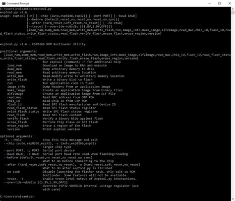 Flashing Micropython Firmware With Esptoolpy On Esp32 And Esp8266