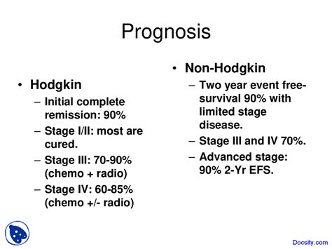 Prognosis Pediatrics Lecture Slides Docsity