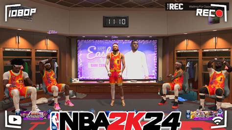Nba 2k24 5v5 Gameplay My First Overtime Game In The Rec This Was Crazy