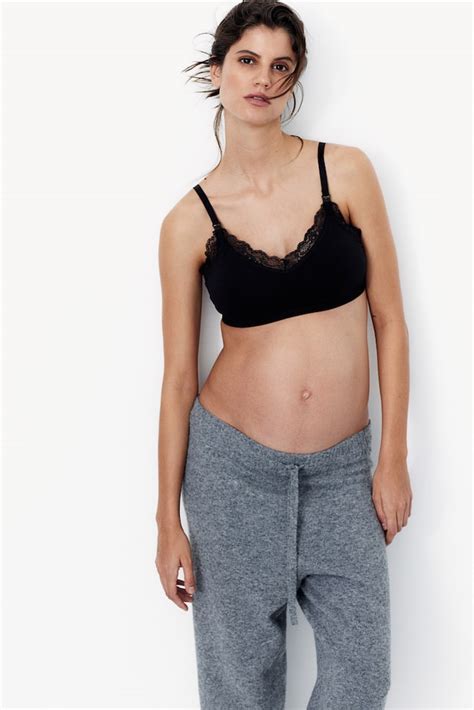 Mama 2 Pack Seamless Padded Nursing Bras Light Beigeblack Ladies