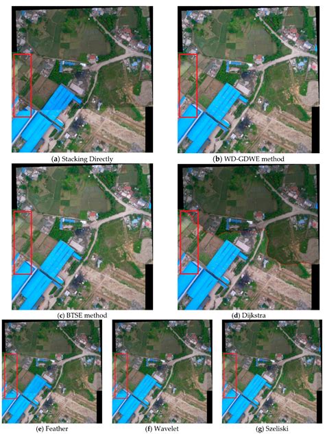 sensors free full text an efficient seam elimination method for uav
