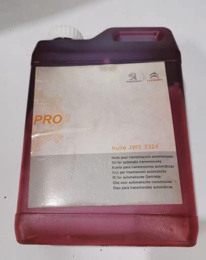 OE PSA OLEJ PRZEKŁADNIOWY ATF JWS 3324 2L JWS 3324 za 229 zł z ...