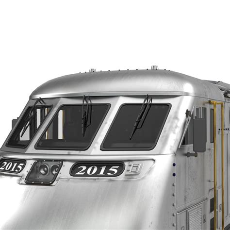3d Model Diesel Electric Locomotive Generic