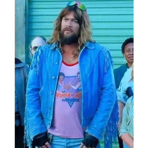 Garrett Garrison Jacket A Minecraft Garbage Man Denim Jacket