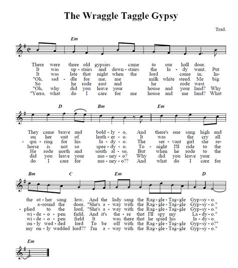 Bouzouki Gdae The Wraggle Taggle Gypsy O