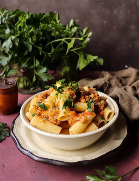 Veal Ragù Pasta Italian Style Ragu Sauce