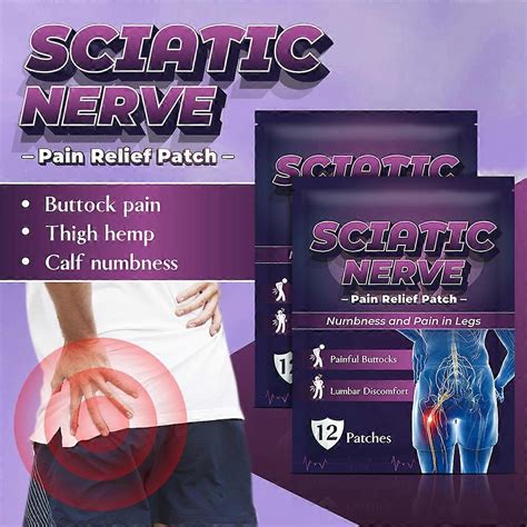 Sciatica Nerve Pain Relief Patch Heating Patch Body Meridians Plaster