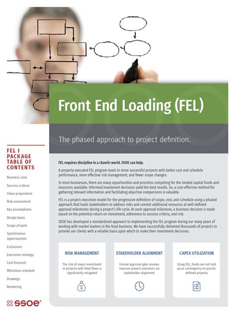 Ssoe Front End Loading Brochure Pdf