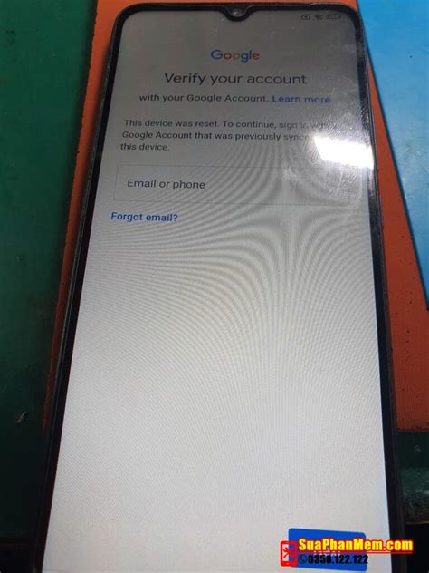 Xoá tài khoản Google Xiaomi Redmi c fog frp bypass Suaphanmem