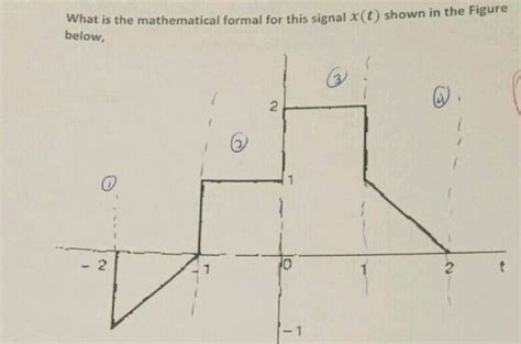 Solved Wha Below T Is The Mathematical Formal For This