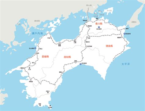 日本四國自由行攻略PART①地理位置篇 四國到底是哪四國四國位在日本哪裡呢 Blog玩家 MOOK墨刻出版