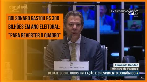 Bolsonaro gastou R 300 bilhões em ano eleitoral Para reverter o