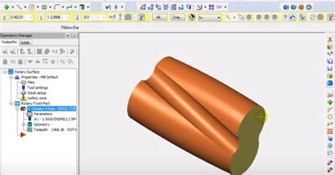 สอนโปรแกรมcnc วิธีการใช้mastercam เพื่อสร้าง 3d Model 4 Axis Rotary