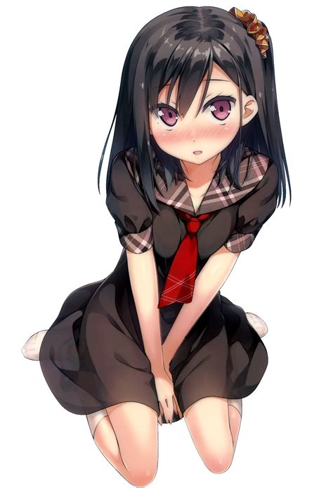 Kantoku Long Hair Pink Hair Pink Eyes Tears Blushing Hair Bows Cherry