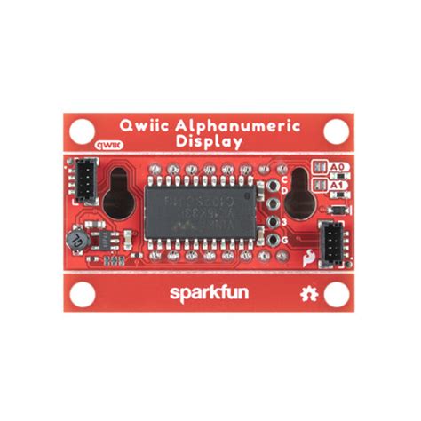 SparkFun Qwiic Alpha Numerical Display Green Micro Robotics