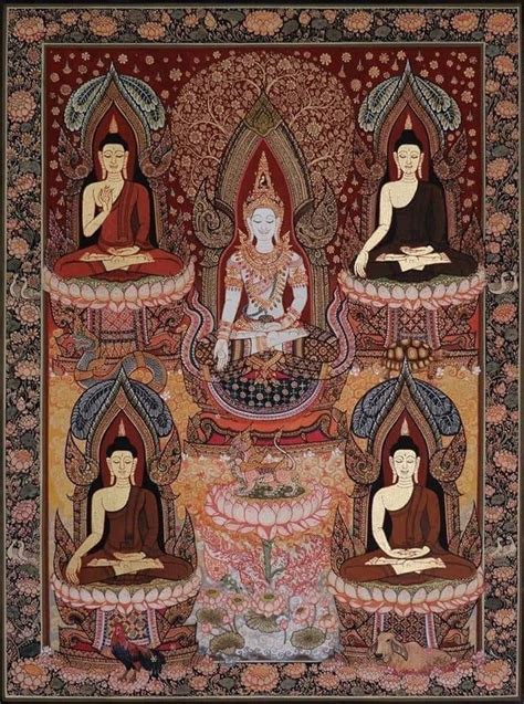 พระคาถาพระพุทธเจ้า 5 พระองค์เปิดโลก เปิดดวงชะตา สวดแล้วดีมีเสน่ห์เมตตา