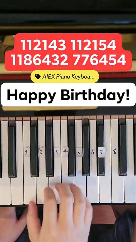 How To Play Happy Birthday Piano Chords Artofit