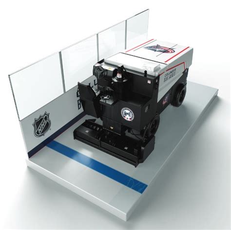 Cbj Replica Mini Zamboni Columbus Sportservice Llc