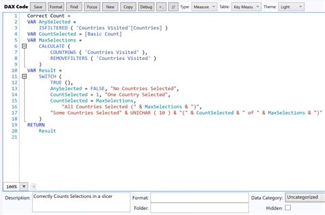 Power Bi Slicers Tutorial Counting Selections Correctly Quant
