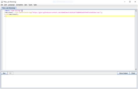 run an imagej macro directly from github gist adam dimech s coding blog