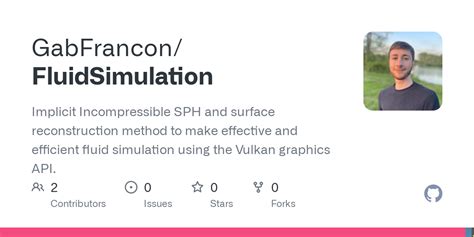 github gabfrancon fluidsimulation implicit incompressible sph and