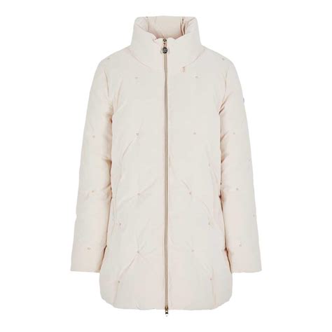 Ea7 Emporio Armani Mountain Vinter Caban Studs Polstret Jakke Dame