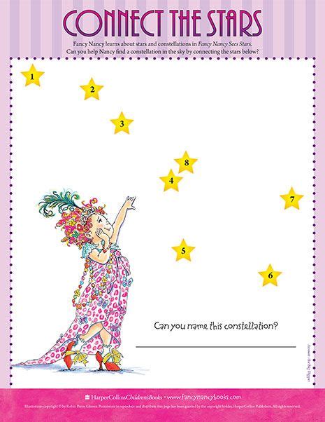 Fancy Nancy Printable Activities Fancy Nancy