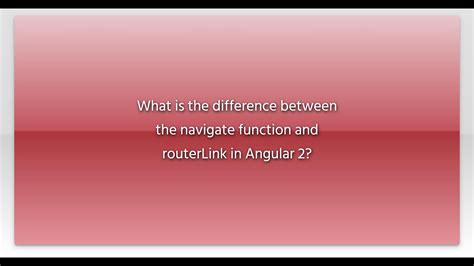 what is the difference between the navigate function and routerlink in