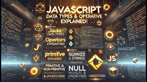 Javascript Data Types And Operators Explained Master Primitive And Non
