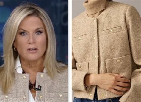 The Story October 2023 Martha Maccallums Pink Contrast Trim Jacket