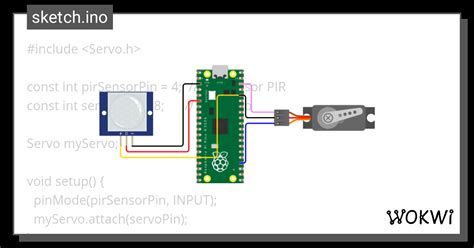 smart door wokwi esp32 stm32 arduino simulator
