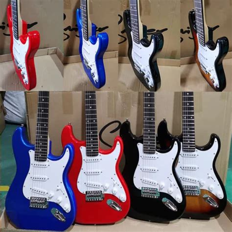 Cheap Electric Guitar Factory Wholase Oem St Electrico Guitars For Sale