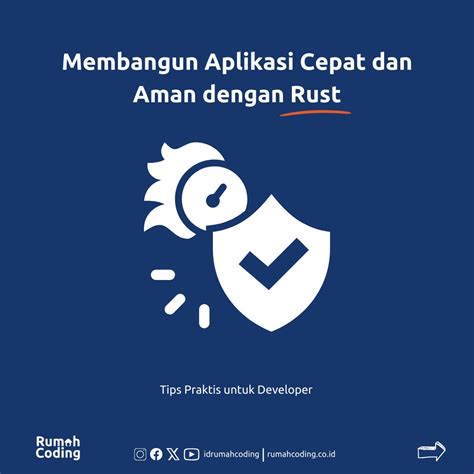 Rumah Coding On Linkedin Rustlang Codingtips Belajarrust